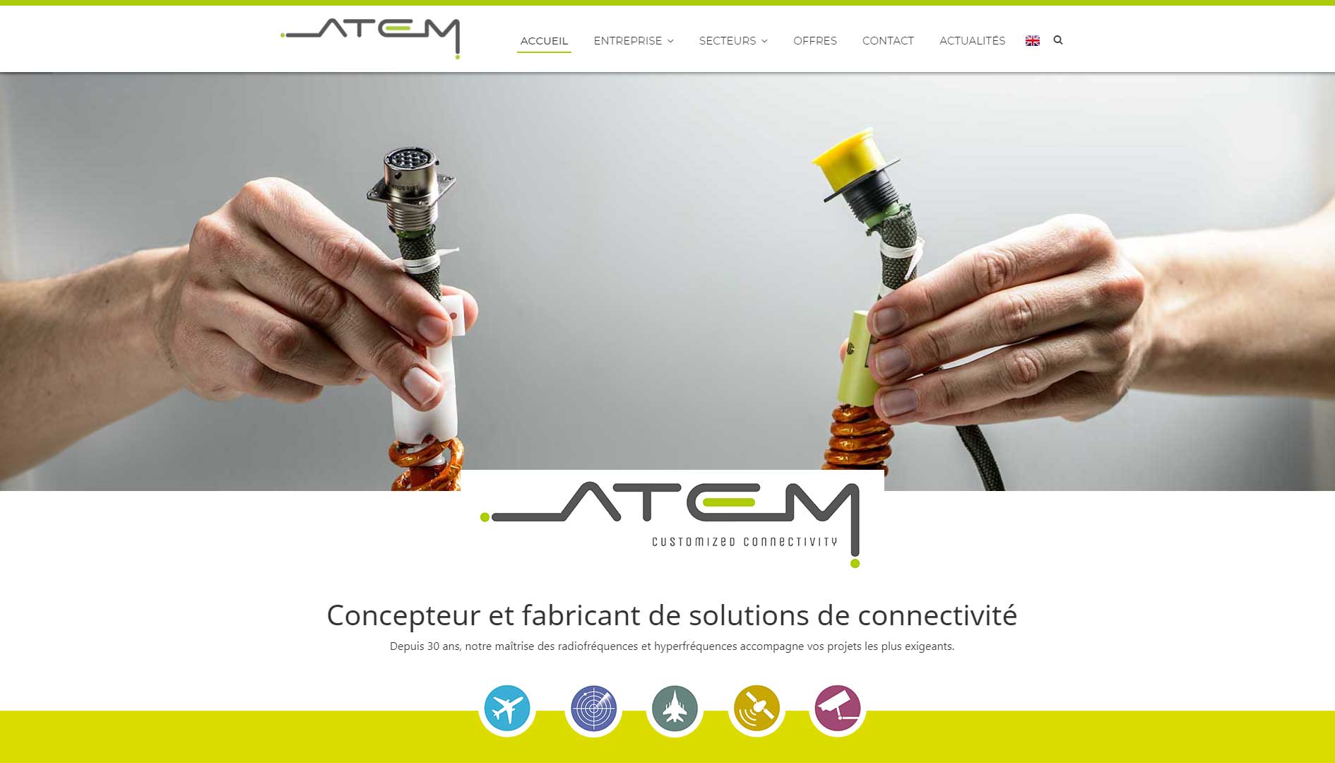Atem - Concepteur et fabricant de solutions de connectivité